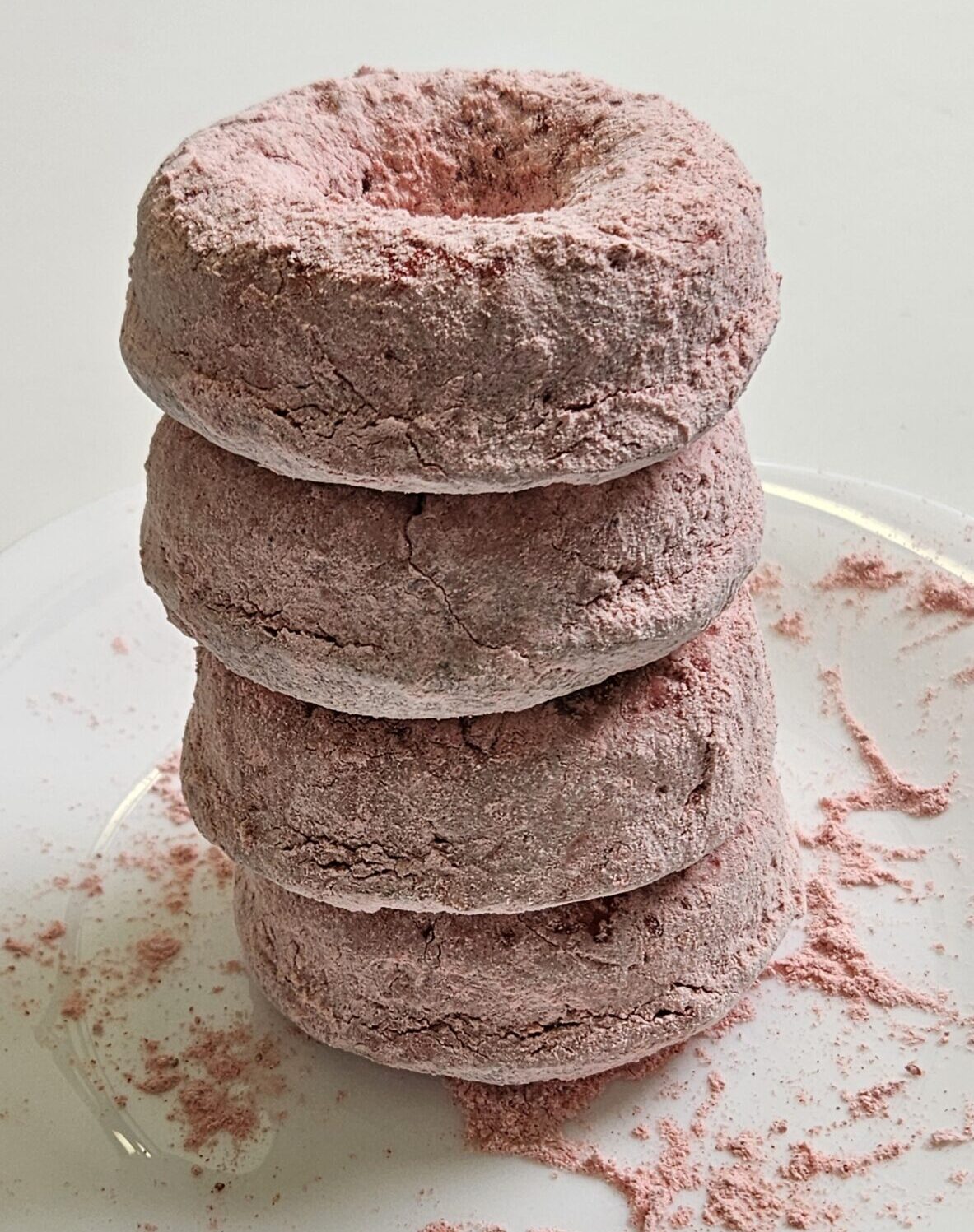Gluten Free Strawberry Powdered Sugar Donuts – Gluten Free Delicious
